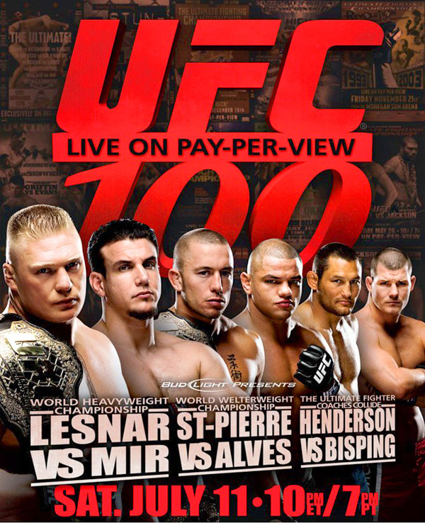 Ufc 100 Brock Lesnar