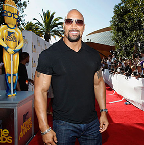 PHOTOS: The Rock Appearing at The MTV Movie Awards - Wrestlezone