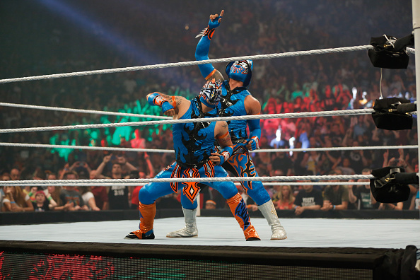 Lucha Dragon In-Action Superstars, Watch The Wyatts Take Out Demon Kane ...