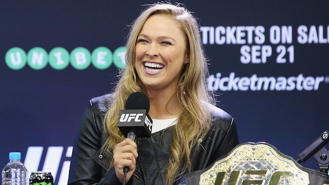 VIDEO: Behind-the-Scenes Footage of Ronda Rousey Being Bodypainted for ...