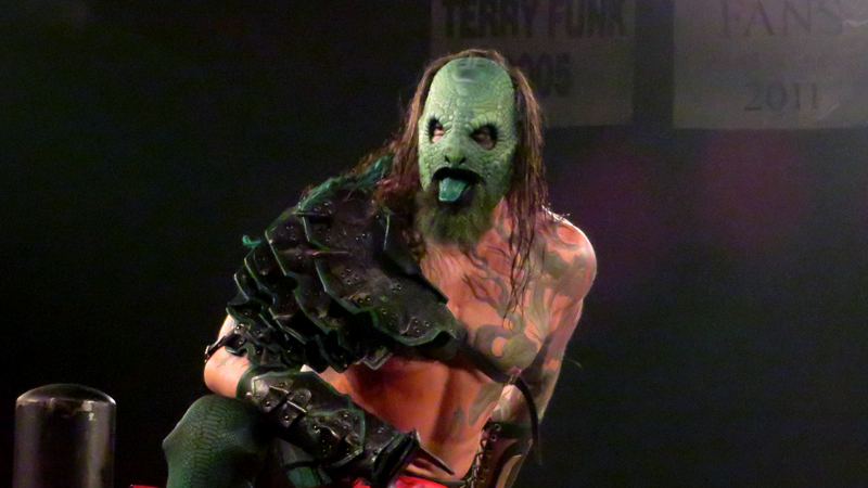 Luchasaurus Talks AEW, Mixing History & His Reptilian Persona