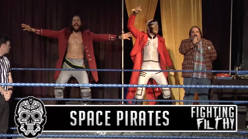 The Space Pirates vs. Special K On Free Match Monday - Wrestlezone