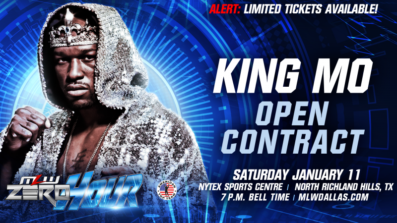 King Mo Signs Open Contract To Fight This Saturday At MLW Zero Hour