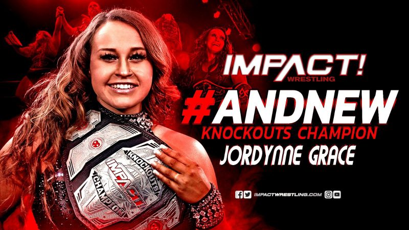 Jordynne Grace Wins IMPACT Knockouts Championship - Wrestlezone