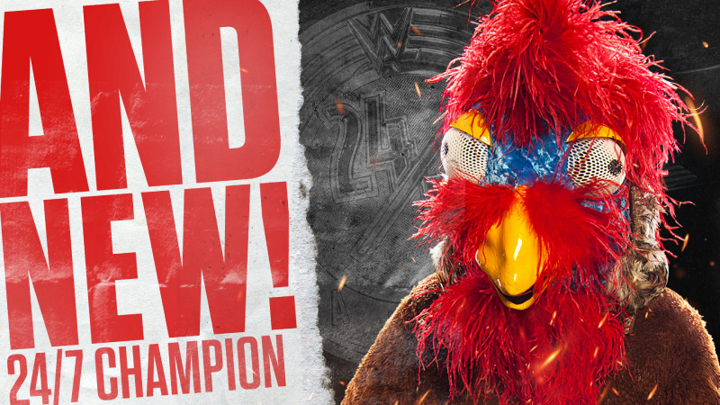 The Gobbledy Gooker Wins, Then Loses, The WWE 24/7 Title At Survivor Series