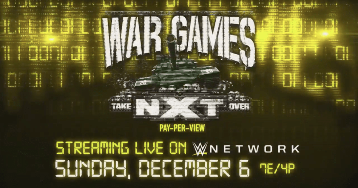 NXT TakeOver: WarGames 2020 To Take Place Next Month
