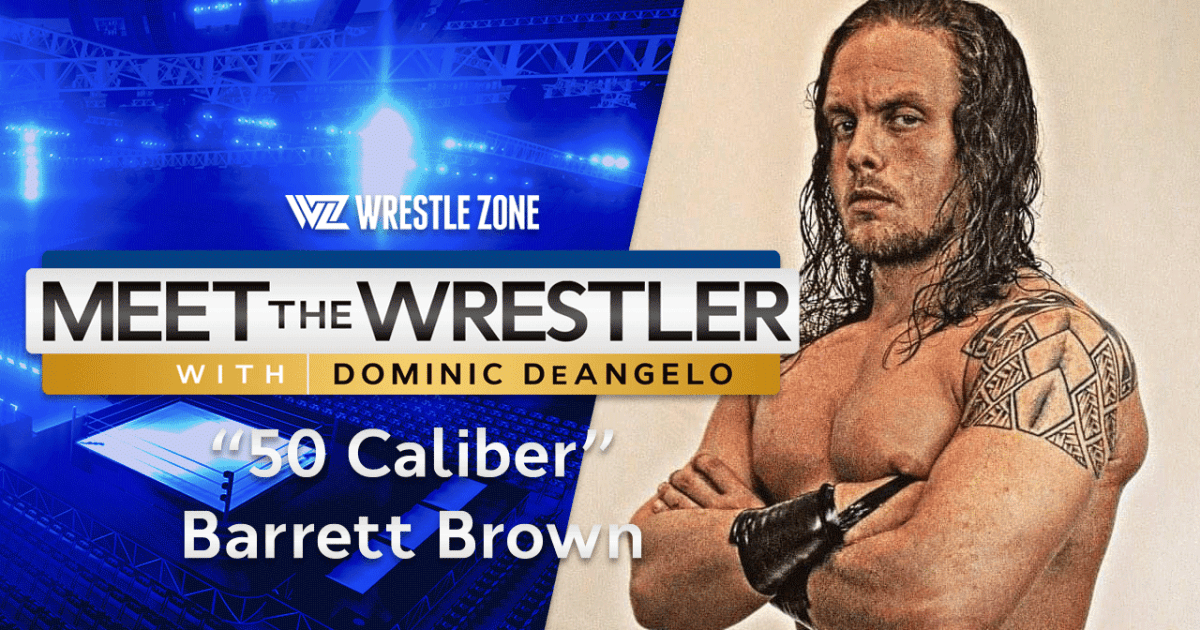 Meet The Wrestler With Dominic DeAngelo Episode 1: '50 Caliber' Barrett ...