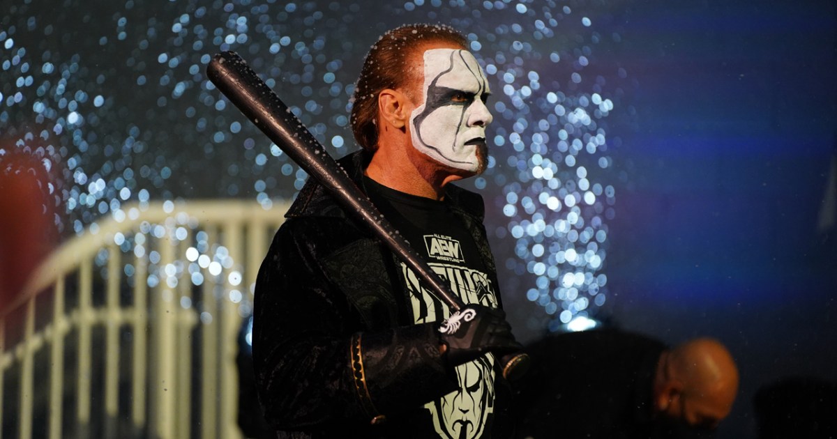 Sting Returns To The Ring, Pins Scorpio Sky In Tag Match At AEW Double ...