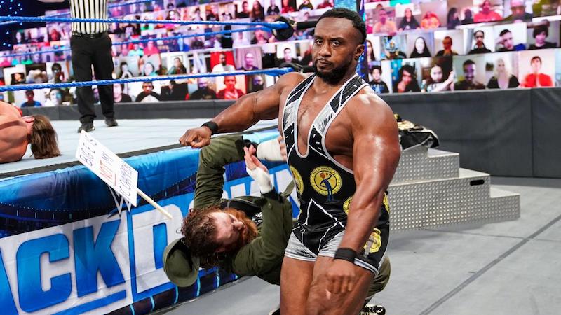 An Intense Big E Returns To SmackDown, Beats Sami Zayn In Open Challenge