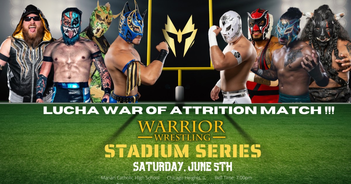 Warrior Wrestling Will Crown First-Ever Lucha Champion In 'War Of ...