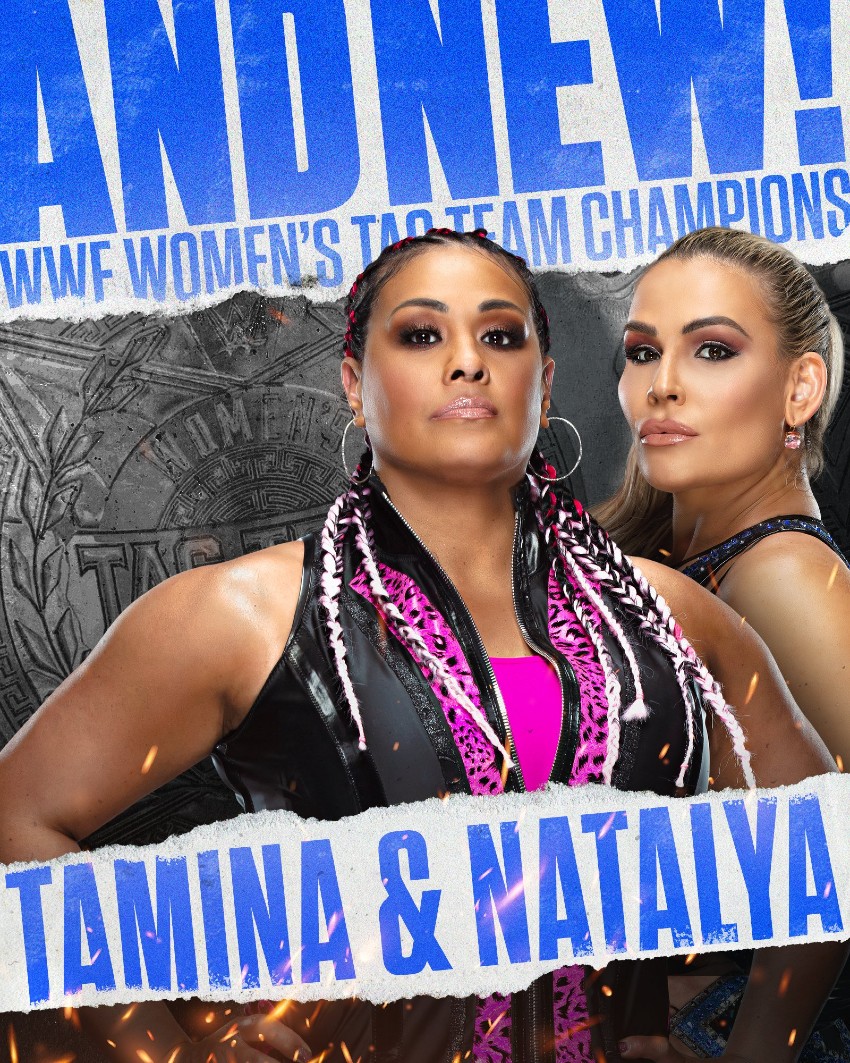 Tamina And Natalya Win WWE Women's Tag Team Titles