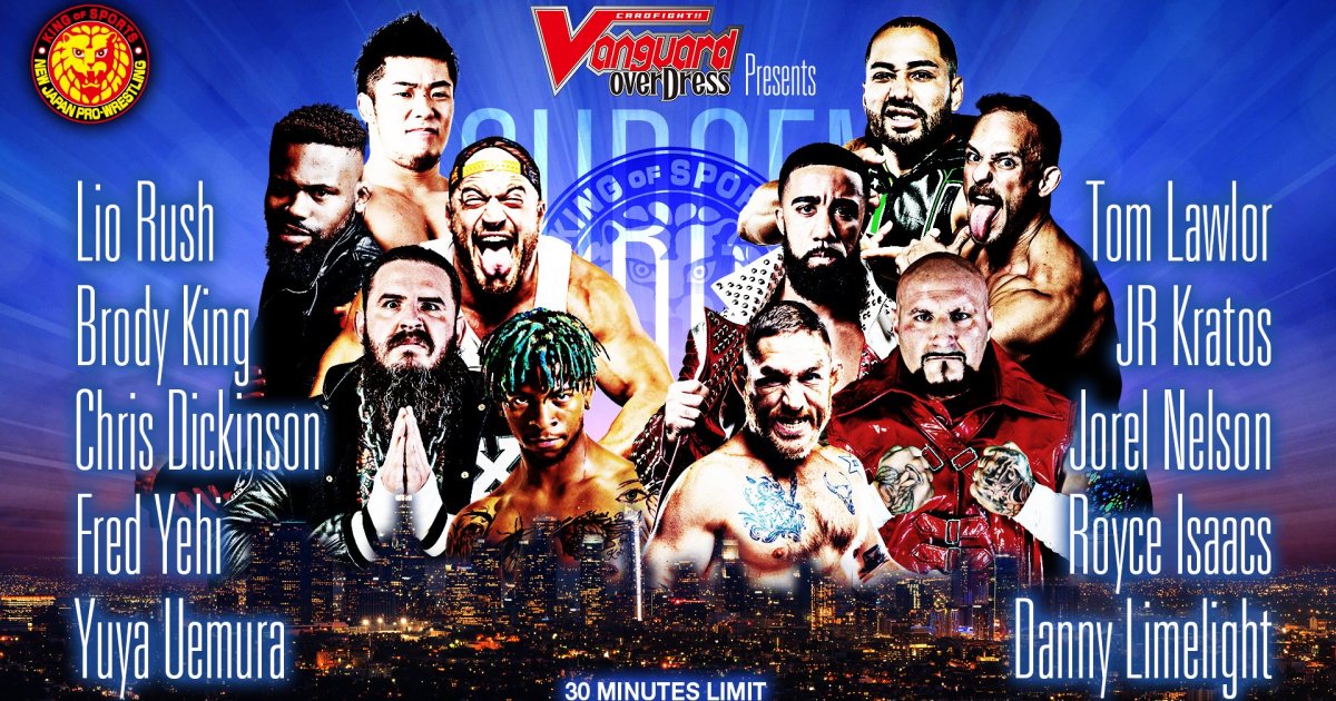 Ten Person Tag Match Added To NJPW Resurgence, Updated Card