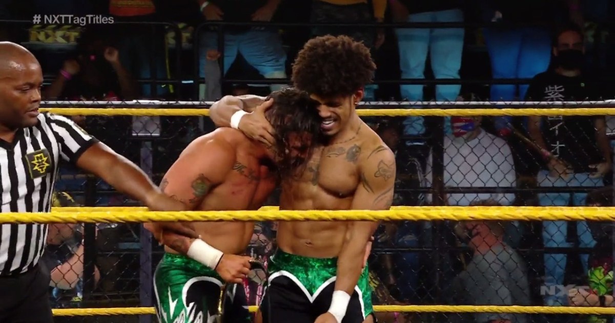 MSK Retain NXT Tag Titles, Pete Dunne And Ridge Holland Attack Oney ...