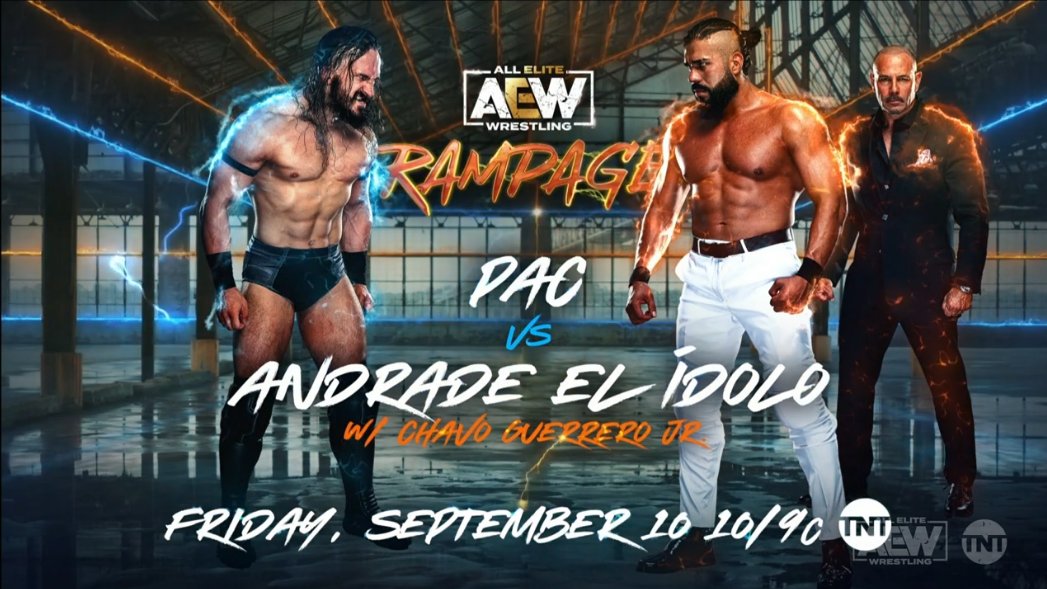 AEW Rampage Spoilers For 9/10: PAC vs. Andrade El Idolo, And More