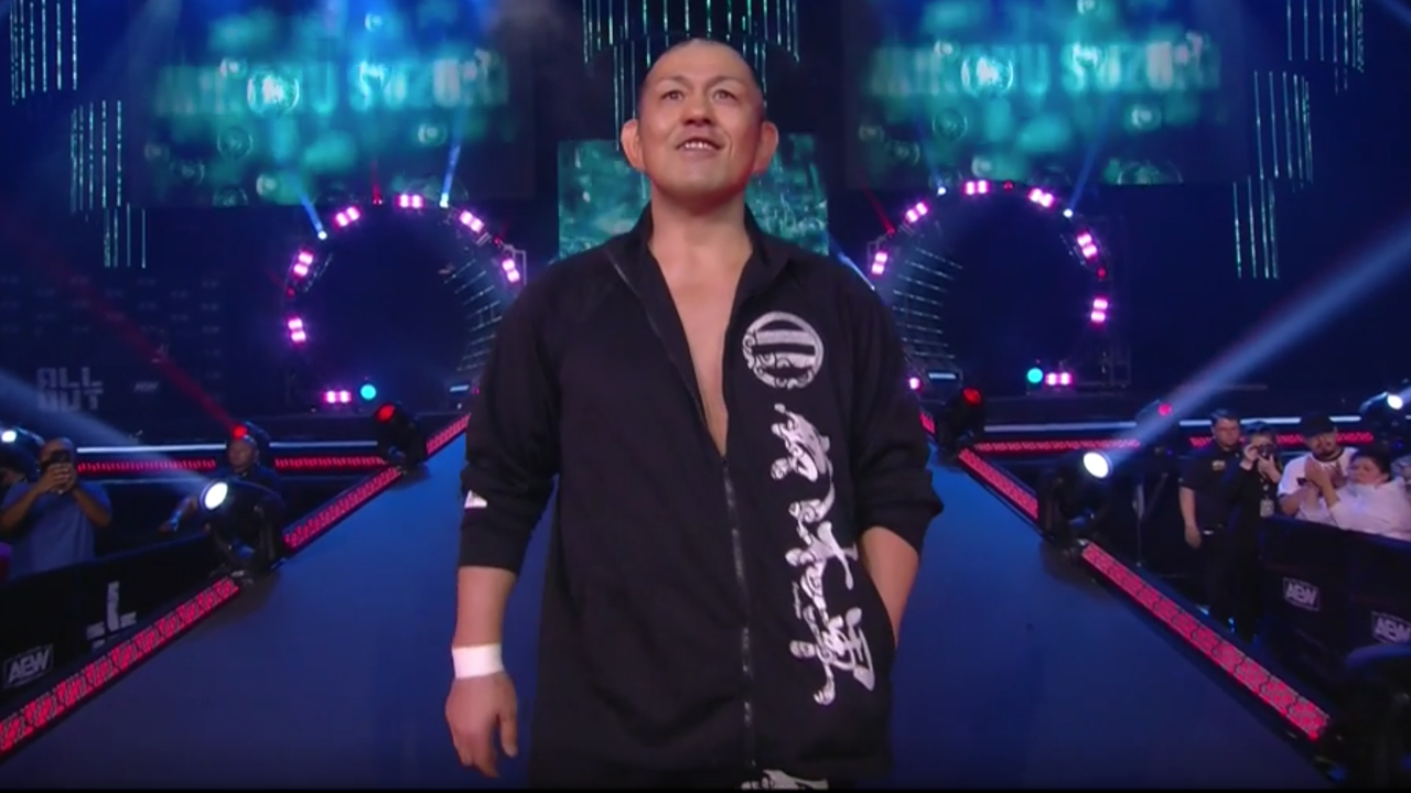 minoru-suzuki-debuts-at-aew-all-out-wrestlezone