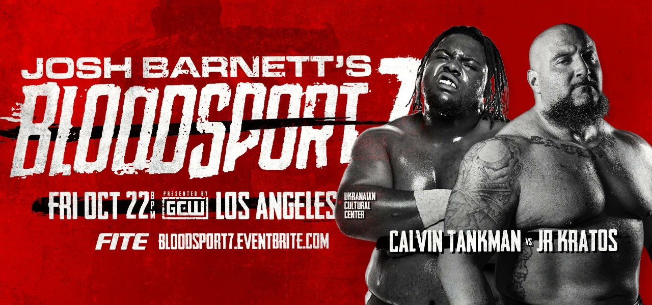 Calvin Tankman vs. JR Kratos Announced For GCW Bloodsport 7