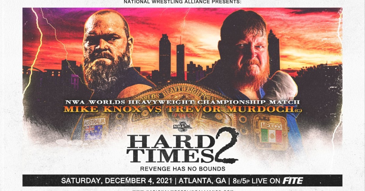 NWA Announces Full Card For NWA Hard Times 2