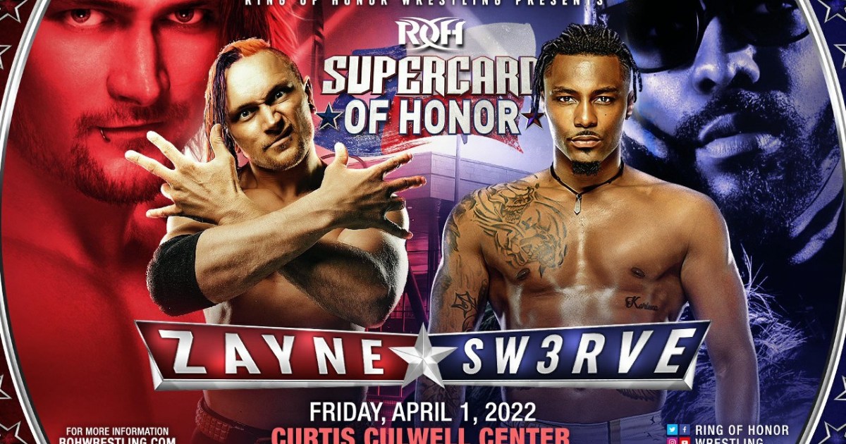 Alex Zayne, Sw3rve, And More Announced For ROH Supercard of Honor
