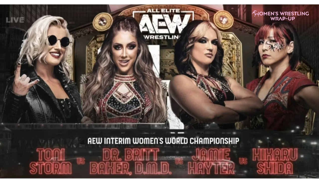 Women's Wrestling Wrap-Up: Interim AEW Women's Title Match Set
