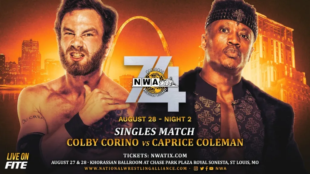 Colby Corino vs. Caprice Coleman Announced For NWA 74