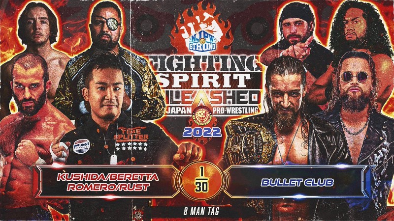 KUSHIDA And More Set For NJPW STRONG Fighting Spirit Unleashed