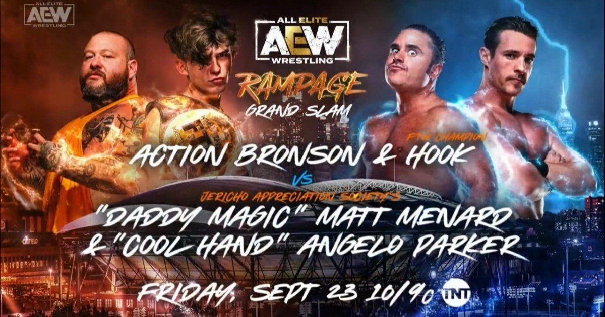 HOOK And Action Bronson To Team Up On AEW Rampage: Grand Slam