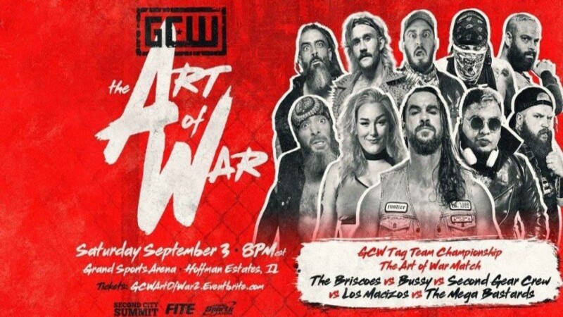 GCW The Art Of War Results (9/3): Art Of War Tag Title Match
