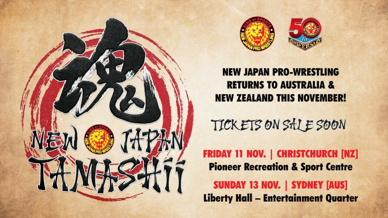 NJPW Announces Launch Of TAMASHII Brand, Debut Set For November