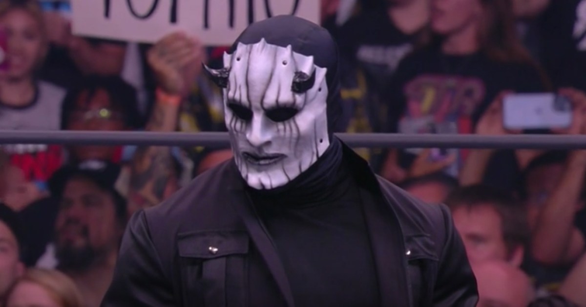Stokely Hathaway Helps Masked Joker Win All Out Casino Ladder Match