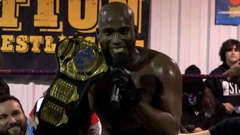 AC Mack Reflects On IWTV Independent Wrestling World Title Win