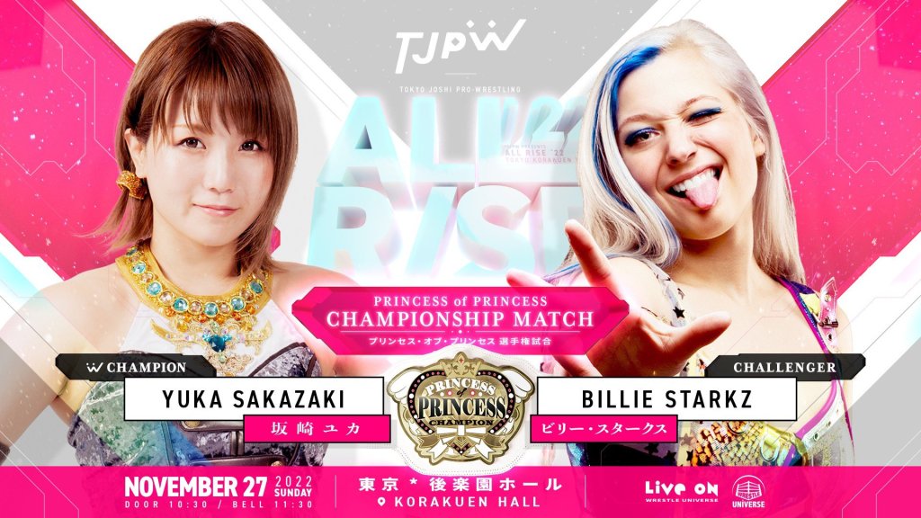 Billie Starkz Reveals How TJPW Match w/ Yuka Sakazaki Came Together