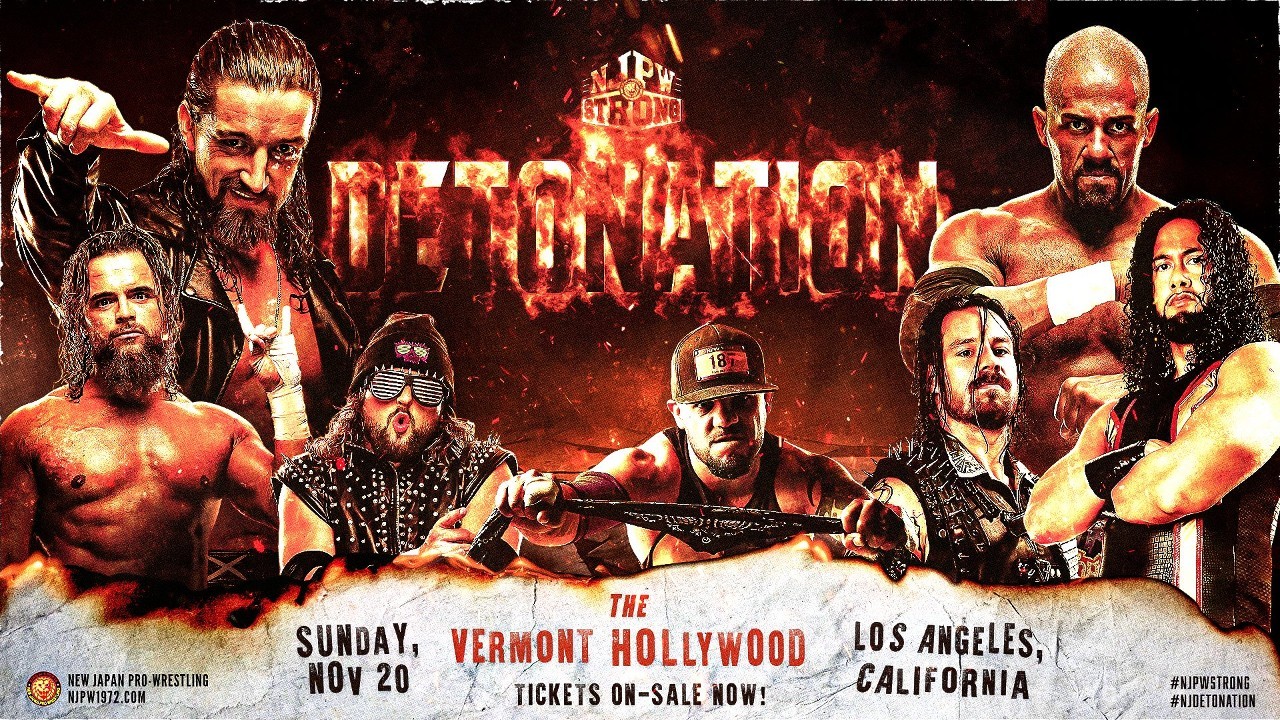 Jay White And More Announced For NJPW STRONG Detonation