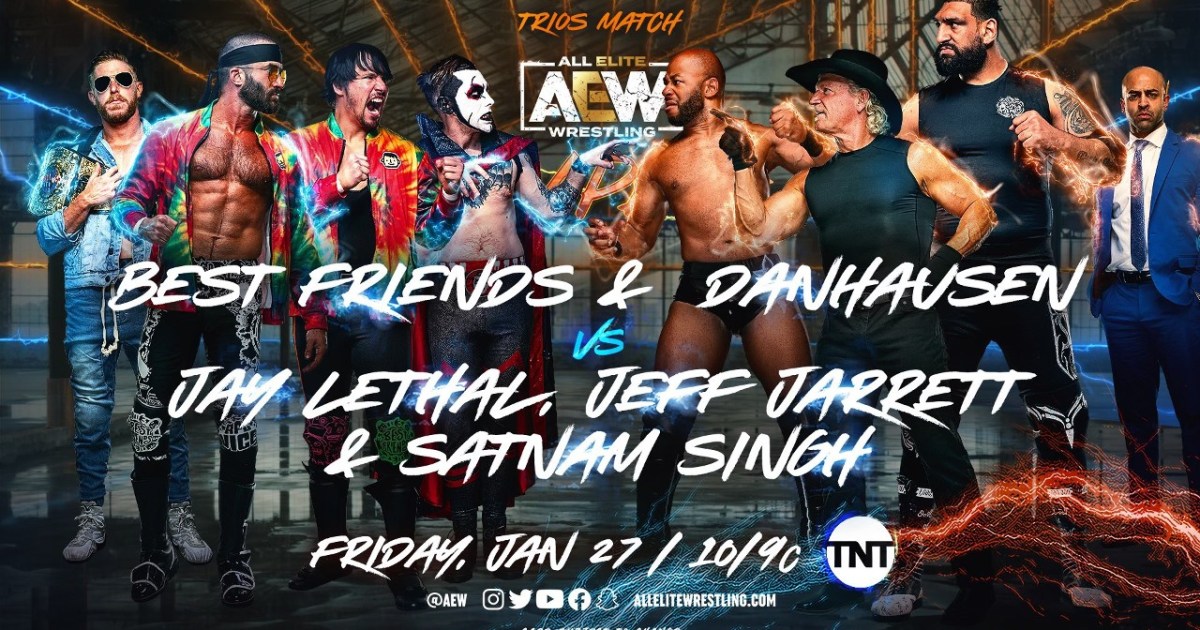 Trios Match Announced For 1/27 AEW Rampage, Updated Card