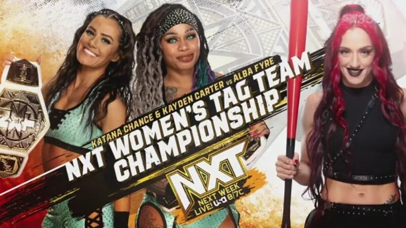NXT Women's Tag Title Match Announced For 1/24 WWE NXT