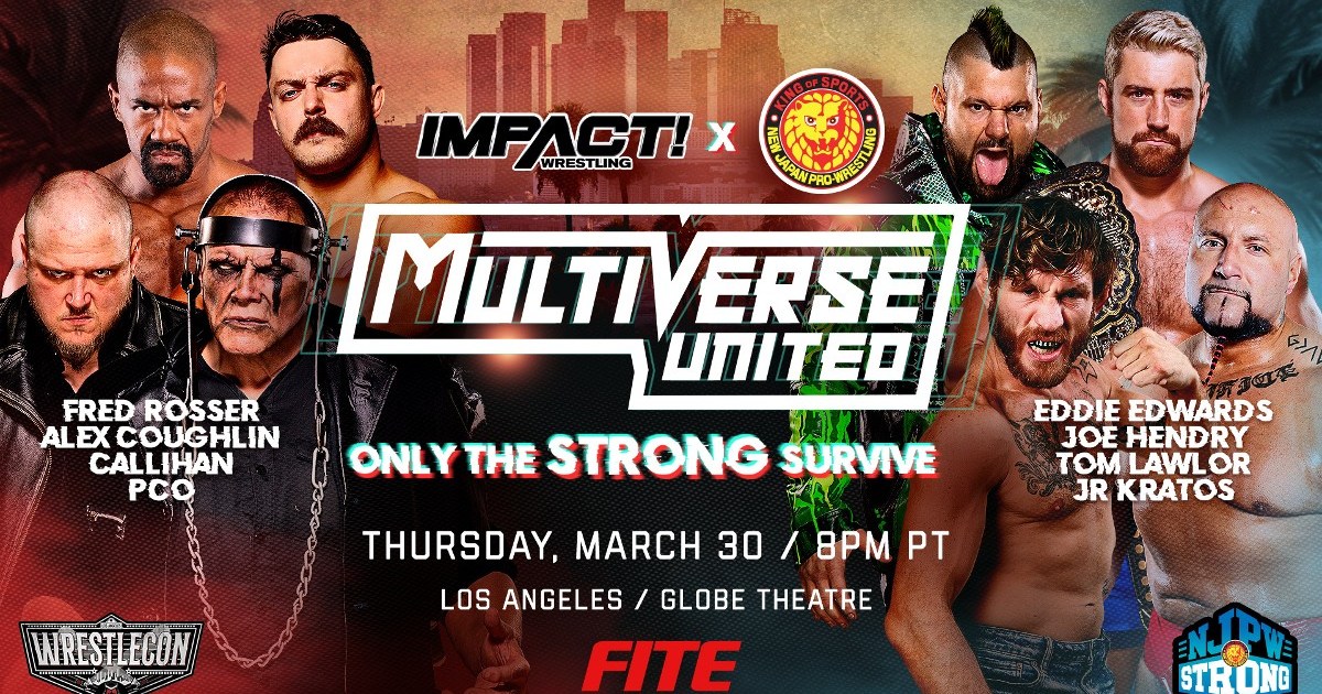 Eight-Man Tag Set For Multiverse United: Only the Strong Survive