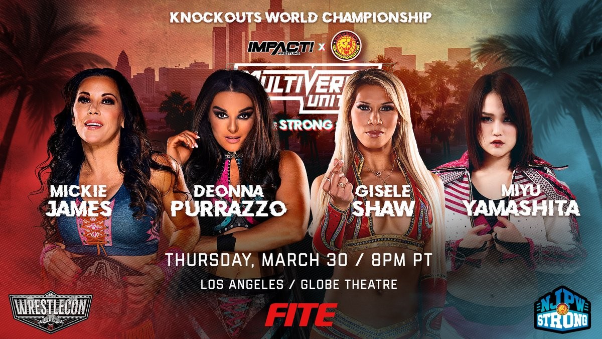 Knockouts Title Match Set For IMPACT x NJPW Multiverse United