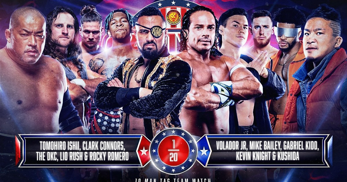 10-Man Tag Match And More Set For NJPW Capital Collision