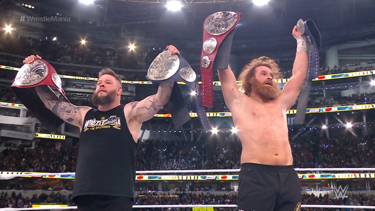 New Tag Team Champions Crowned At WWE WrestleMania 39