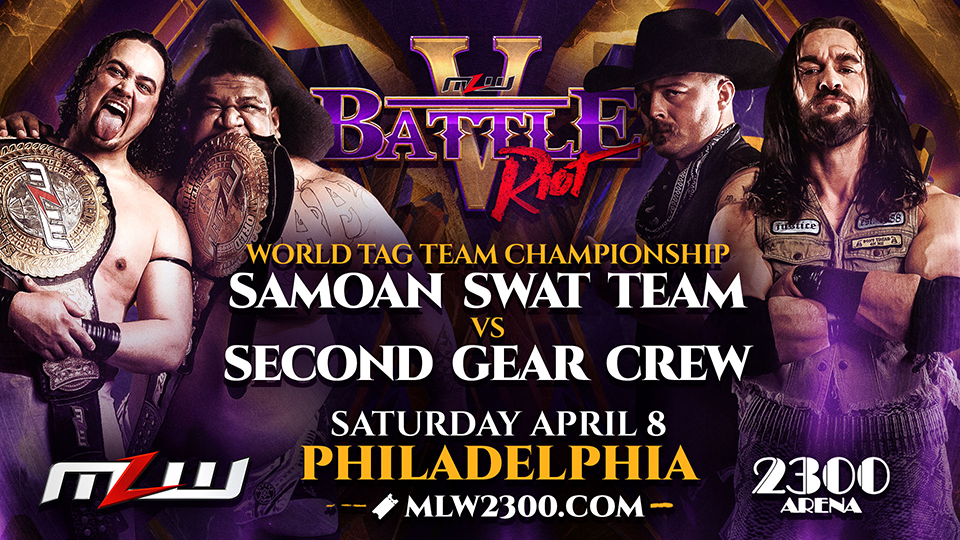 MLW Tag Title Match Set For Battle Riot V - Wrestlezone