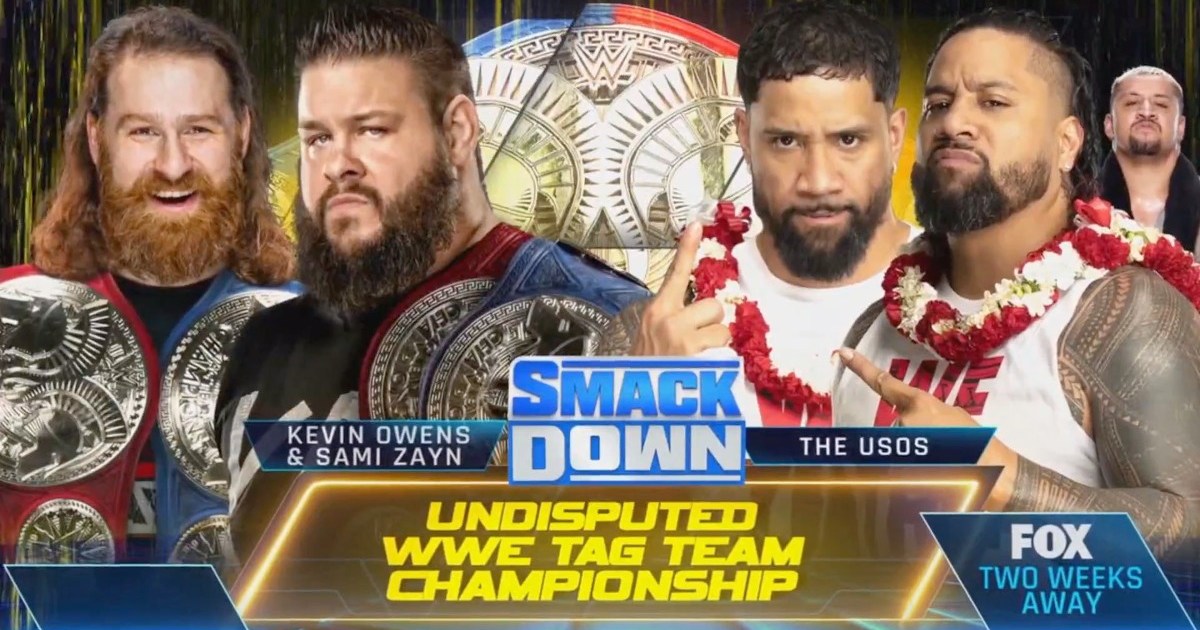 Tag Team Championship Rematch Set For 4/28 WWE SmackDown