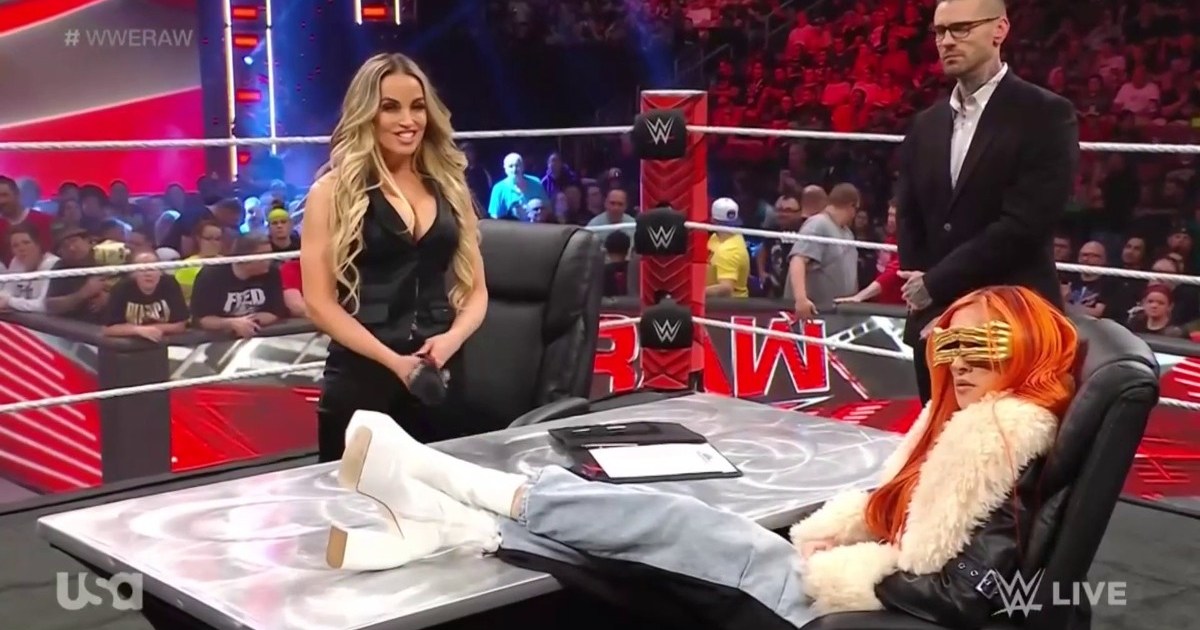 Becky Lynch To Trish Stratus: 'Welcome To The Big Time, Bitch'