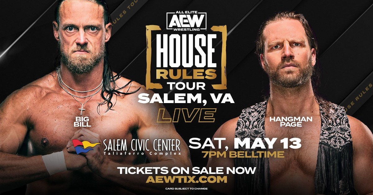 Hangman Page Advertised For 5/13 AEW House Rules Event