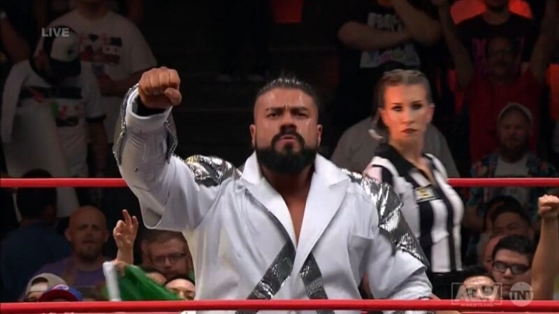 Andrade El Idolo Returns, Beats Buddy Matthews On 6/17 AEW Collision ...
