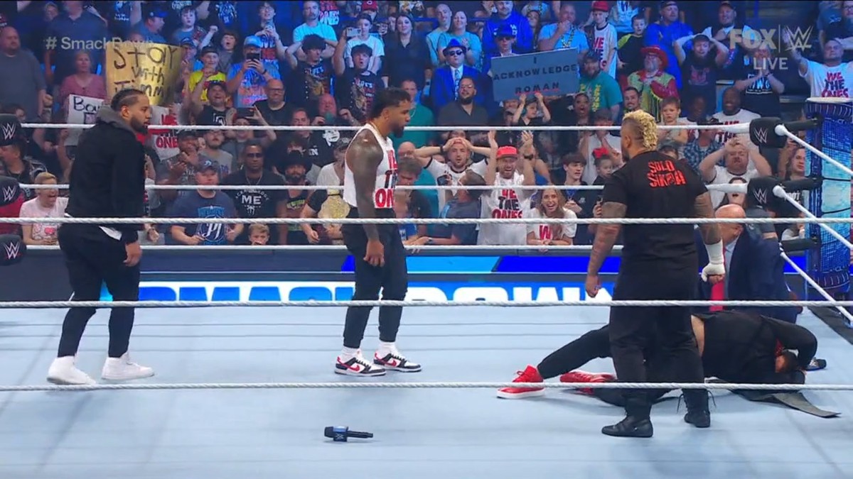Jey Uso Turns On Roman Reigns On 6/16 WWE SmackDown