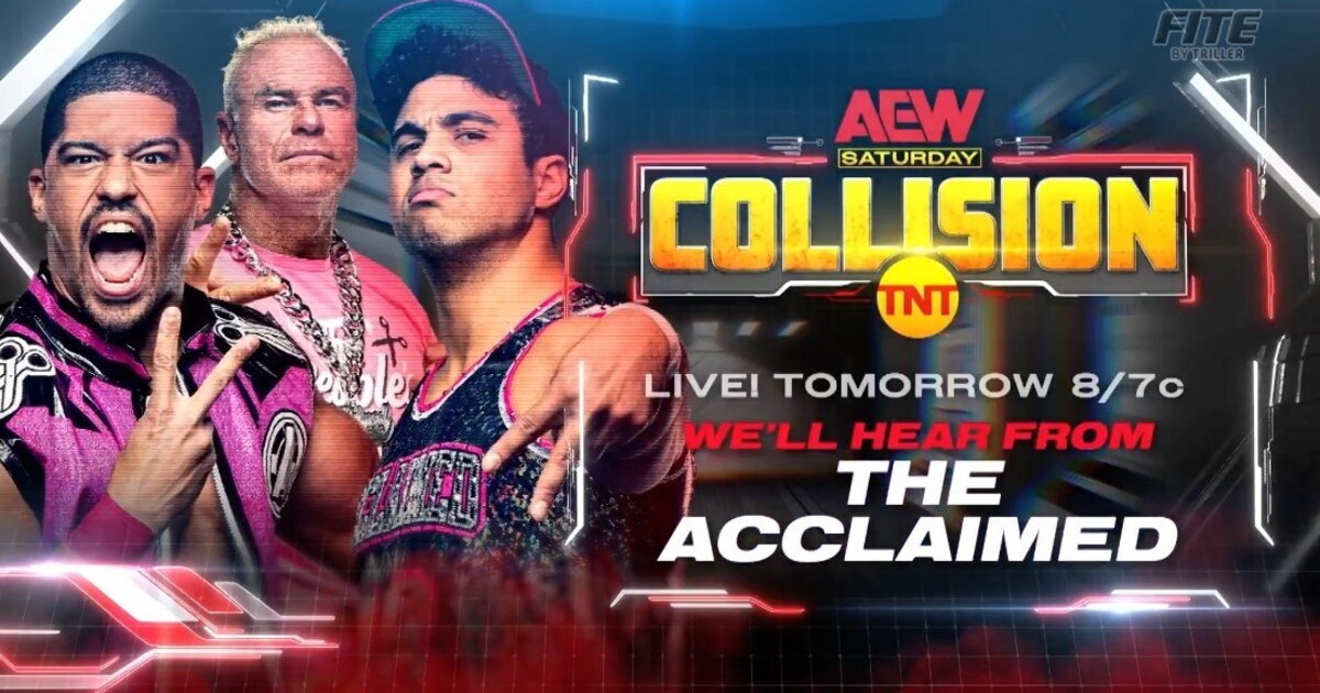 The Acclaimed Announced For 6/17 AEW Collision, Updated Card