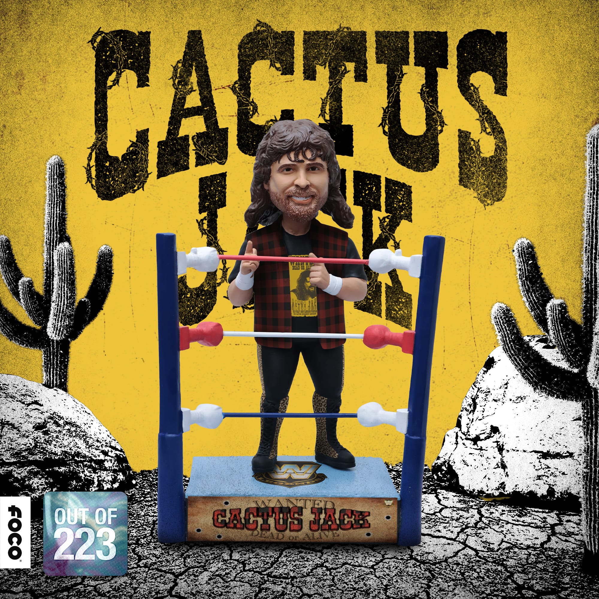 FOCO WWE Cactus Jack Limited Bobblehead Up For Pre-Order (Photos ...