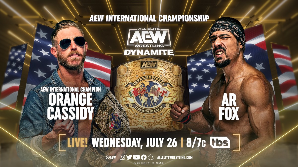 AR Fox Previews Match On 7/26 AEW Dynamite