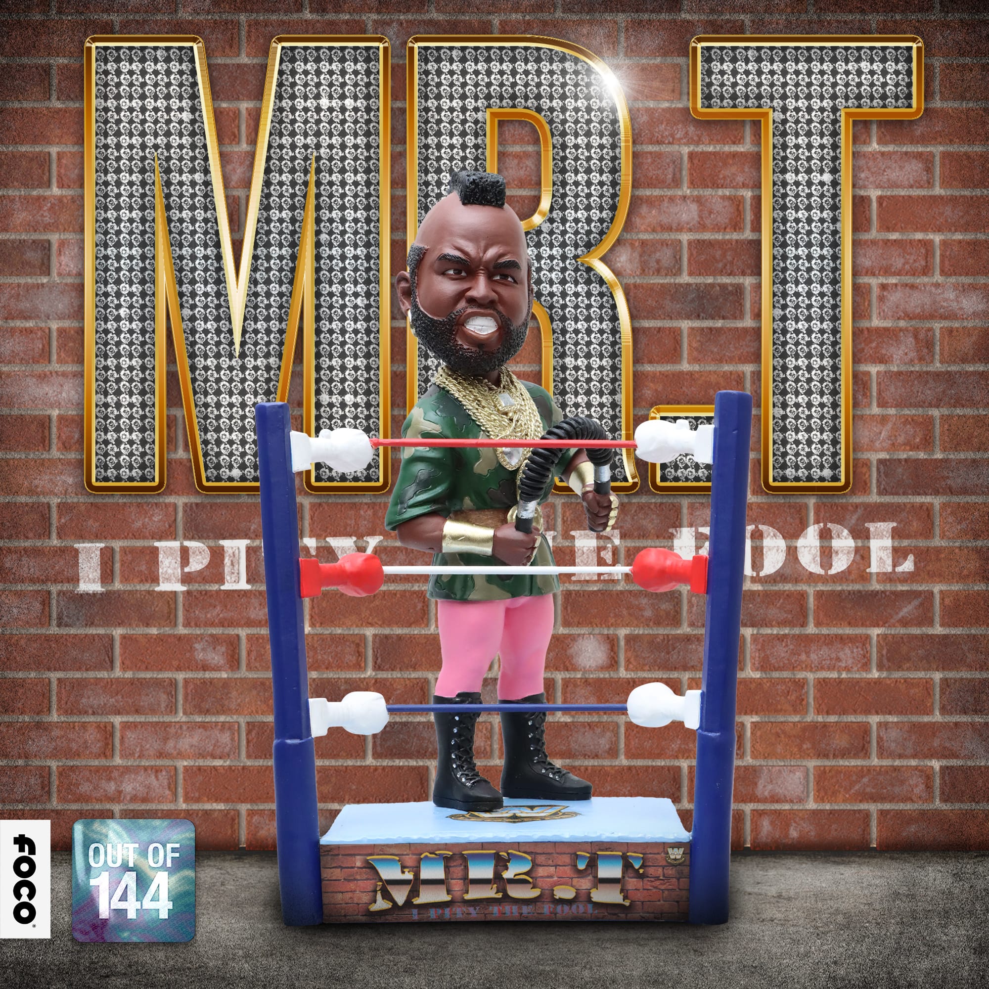 FOCO WWE Mr. T Limited Bobblehead Up For Pre-Order (Photos) - Wrestlezone