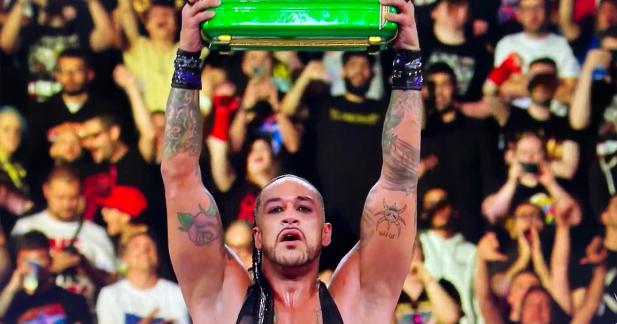 Damian Priest Wins 2023 Men's Money In The Bank Ladder Match