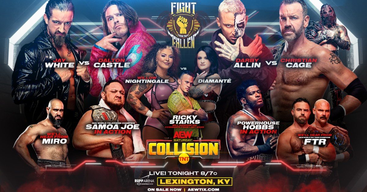 AEW Collision Results (8/19/23): Christian Cage Takes On Darby Allin